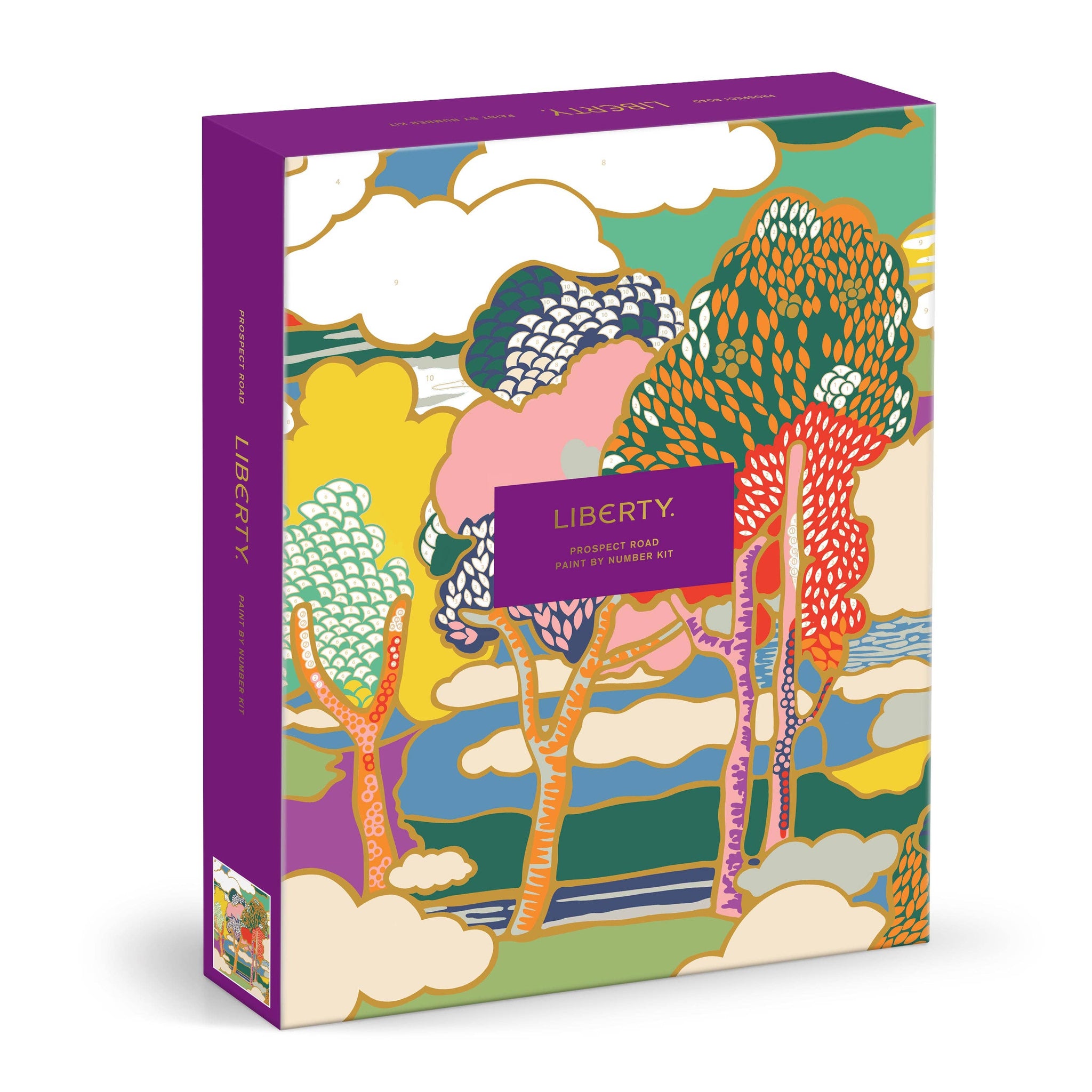 Liberty London paint by numbers kit – Clever Hands