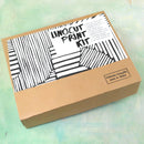 Linocut & print premium kit with 4 ink colours – Clever Hands