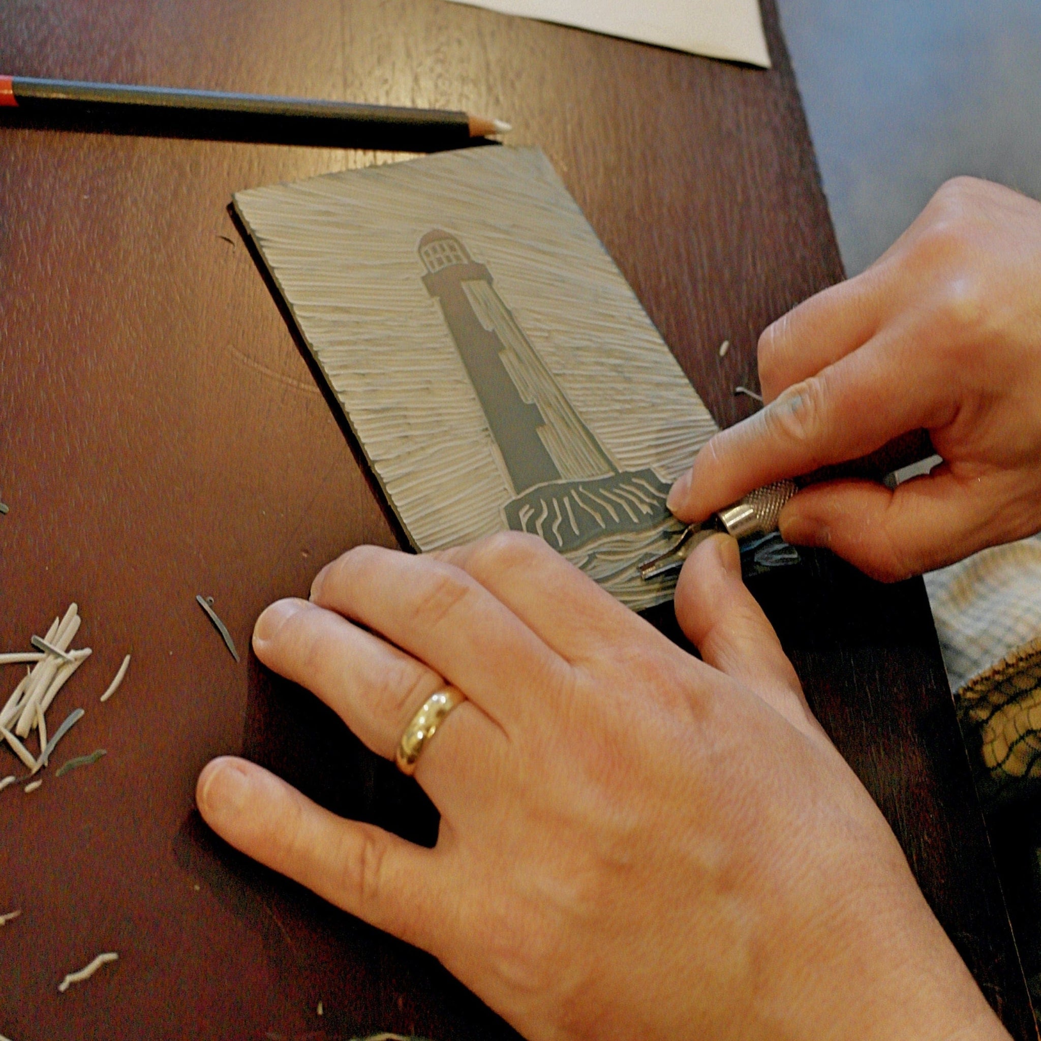 Linocut & print compact starter kit – Clever Hands